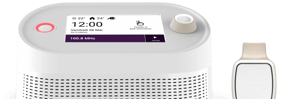 Vibby Home - Bracelet d'alarme pour les seniors et box connectés pour ...